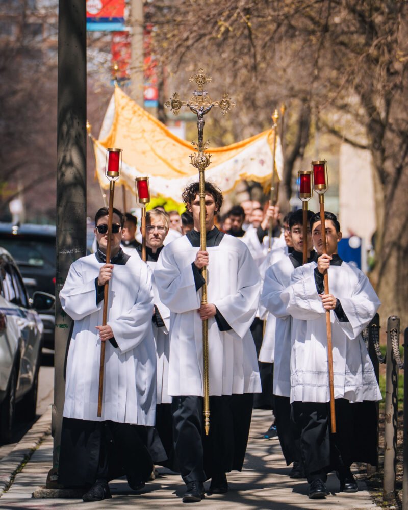Eucharistic Procession in Chicago! | Coffee With Damian